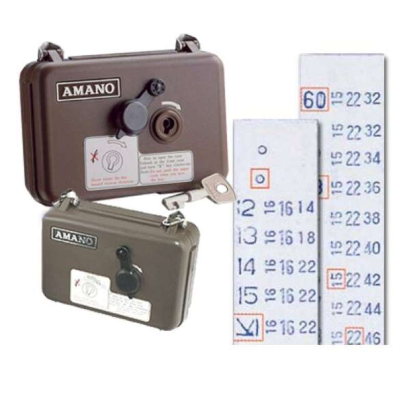 Promo AMANO PR 600 watchman's clock / Absensi Security Diskon 29% di ...