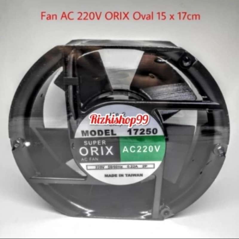 Promo Ready - Fan Ac Orix Bentuk Oval Ukuran 15 X 17 X 5Cm ( Tebal ) Ac ...