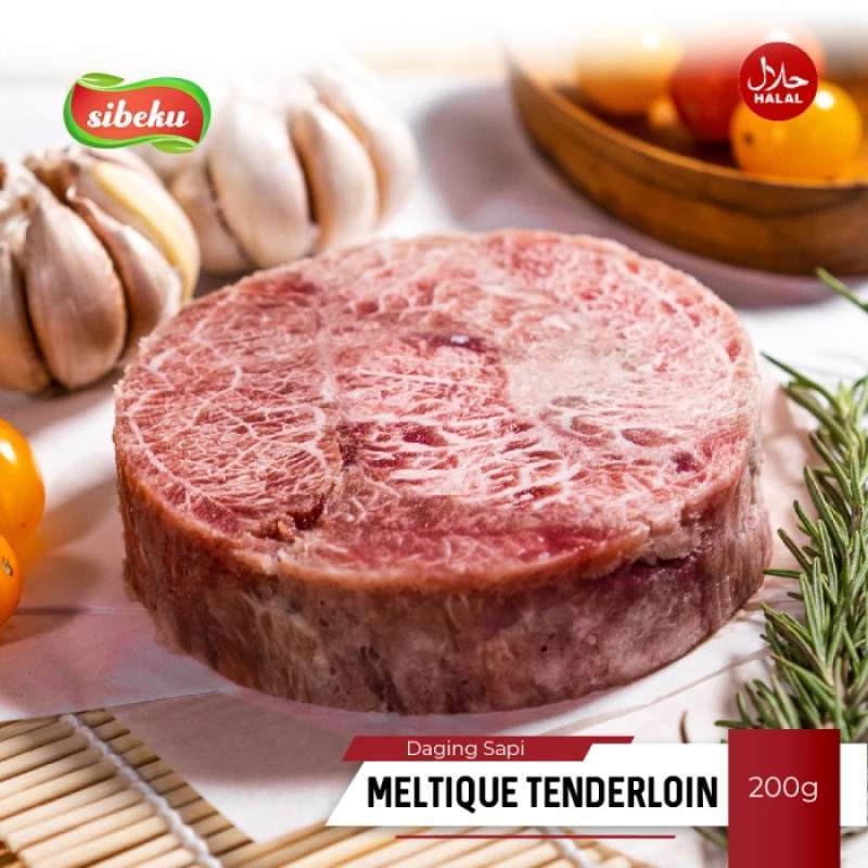 Promo Daging Sapi Meltique Tenderloin Halal 200 Gram Frozen Food Aus ...