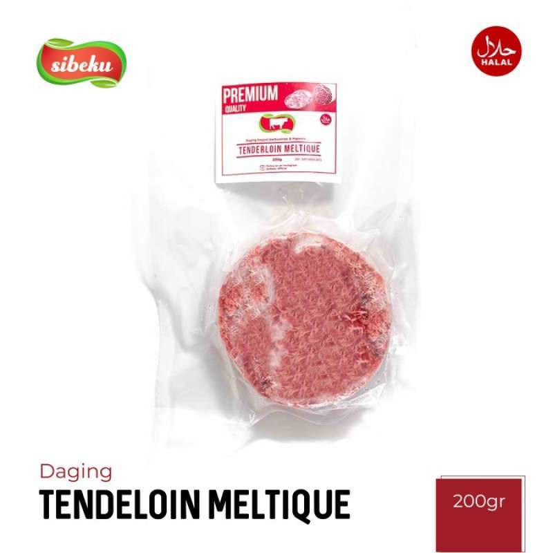 Promo Daging Sapi Meltique Tenderloin Halal 200 Gram Frozen Food Aus ...