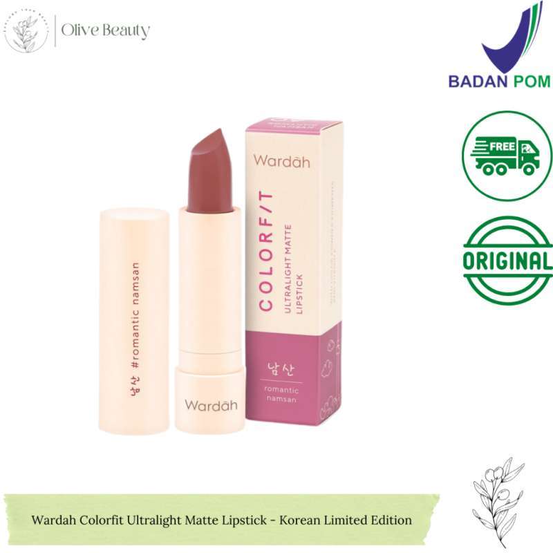 Jual Wardah Colorfit Ultralight Matte Lipstick - Korean Limited Edition ...