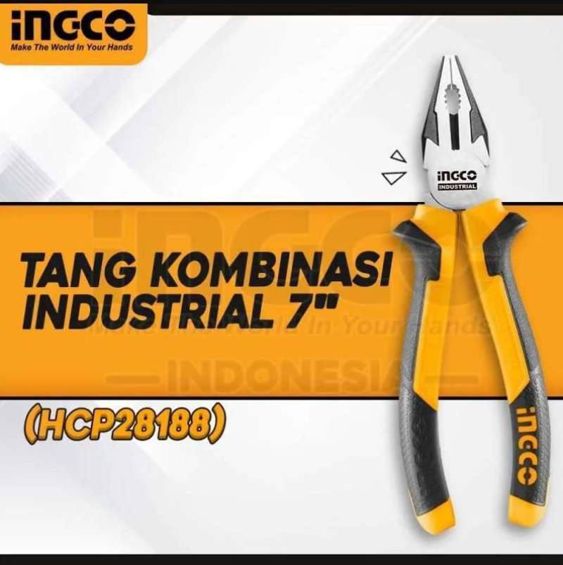 Jual ORIGINAL INGCO Tang Kombinasi Potong Jepit Long Banyak Ukuran ...