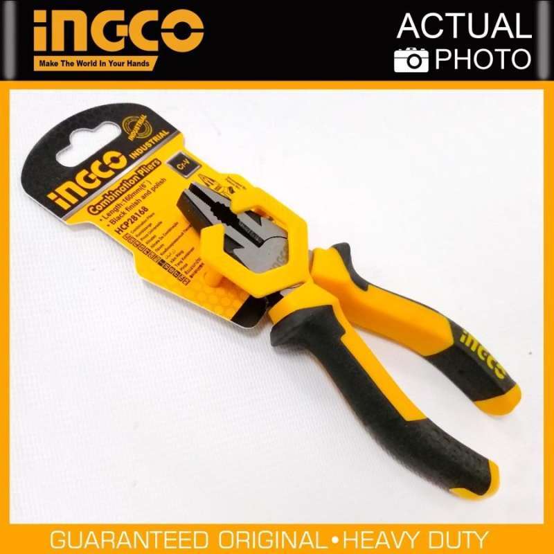 Jual ORIGINAL INGCO Tang Kombinasi Potong Jepit Long Banyak Ukuran ...