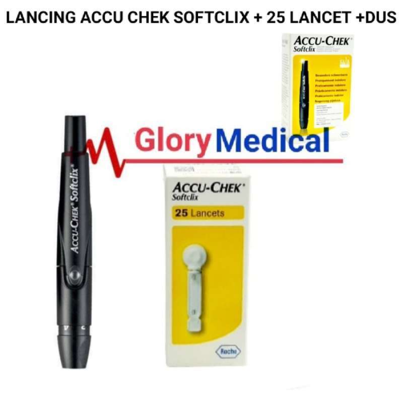 Jual Accu Chek Softclix/ Pen Lancet Accu Chek Original Di Seller Bergas ...