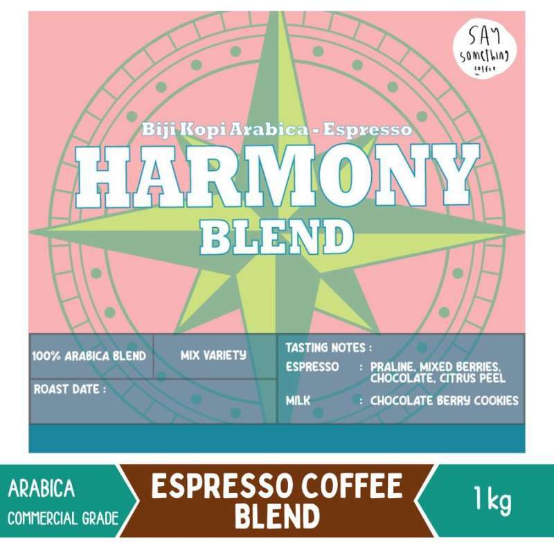 Jual Kopi Harmony Blend 1 kg (Blend Kopi Susu 100% Biji Kopi Arabica ...
