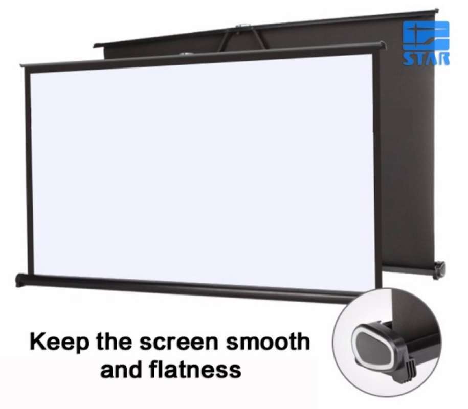 Promo Layar Proyektor Portable 40 Screen Projector Portable Diskon 23% ...