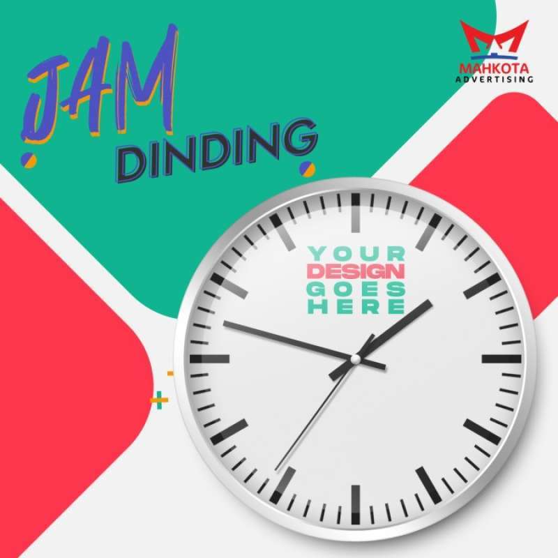 Promo Custom Jam Dinding | Custom Foto Jam Dinding Diskon 23% di Seller ...