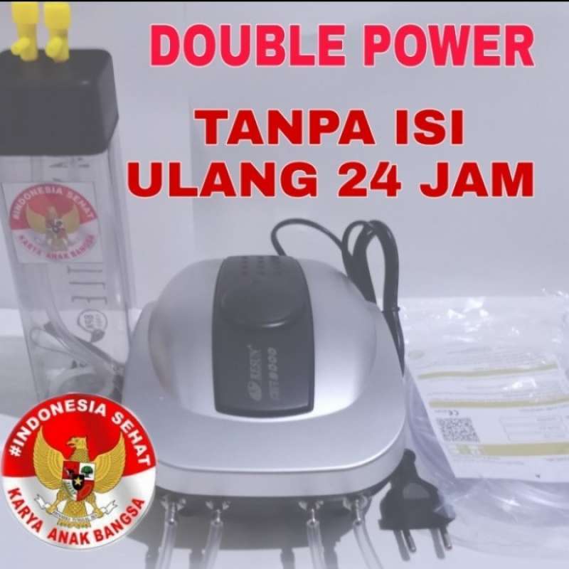 Jual Alat Bantu Pernapasan Oksigen alternatif Double Power di Seller ...