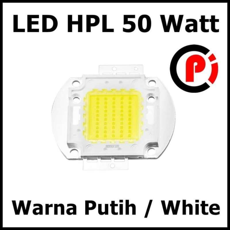 Jual White Chip Hpl High Power Led Emiter Lampu Sorot 50 Watt 28 Sd 34 ...