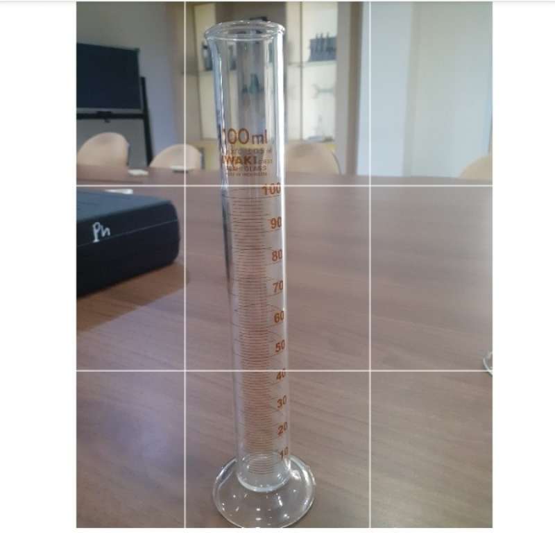 Promo Gelas Ukur Iwaki 100Ml Original Measuring Cylinder Diskon 17% di ...
