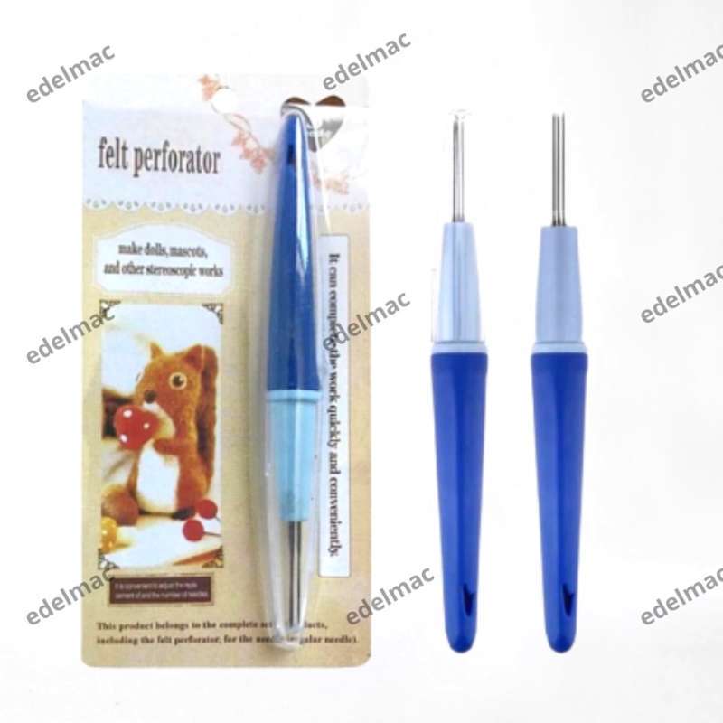 Jual Jarum Isi 3 Felting Needle Punch Alat Kerajinan Boneka Tusuk Pen ...