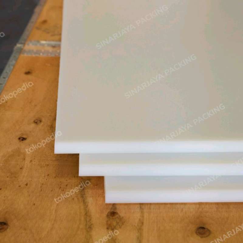 Promo HDPE -UHMW PE - PE - Plastik Natural sheet 2mm 1000mm x 2000mm ...