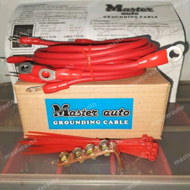 Jual Kabel Grounding Mobil 4titik 10mm Master Auto Di Seller Platinum ...