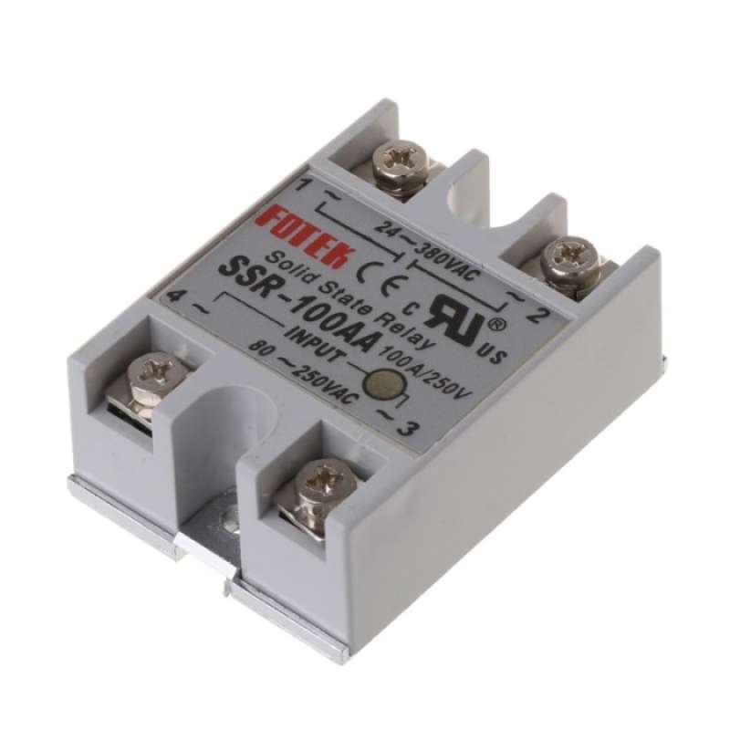 Promo Modul Relay Pengatur State 24v-380v Ssr-100 100a Ac-Ac Diskon 29% ...