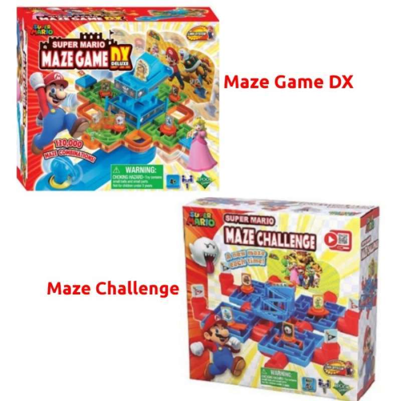 Jual Super Mario Bros 3D Maze Game Deluxe W 120000 DIY Puzzle ...