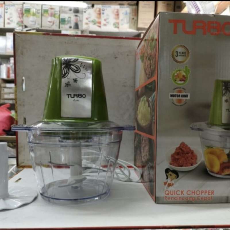 Jual Turbo Chopper Daging Turbo Ehm-8330 1 Liter Ehm8330 Ehm 8330 Di ...