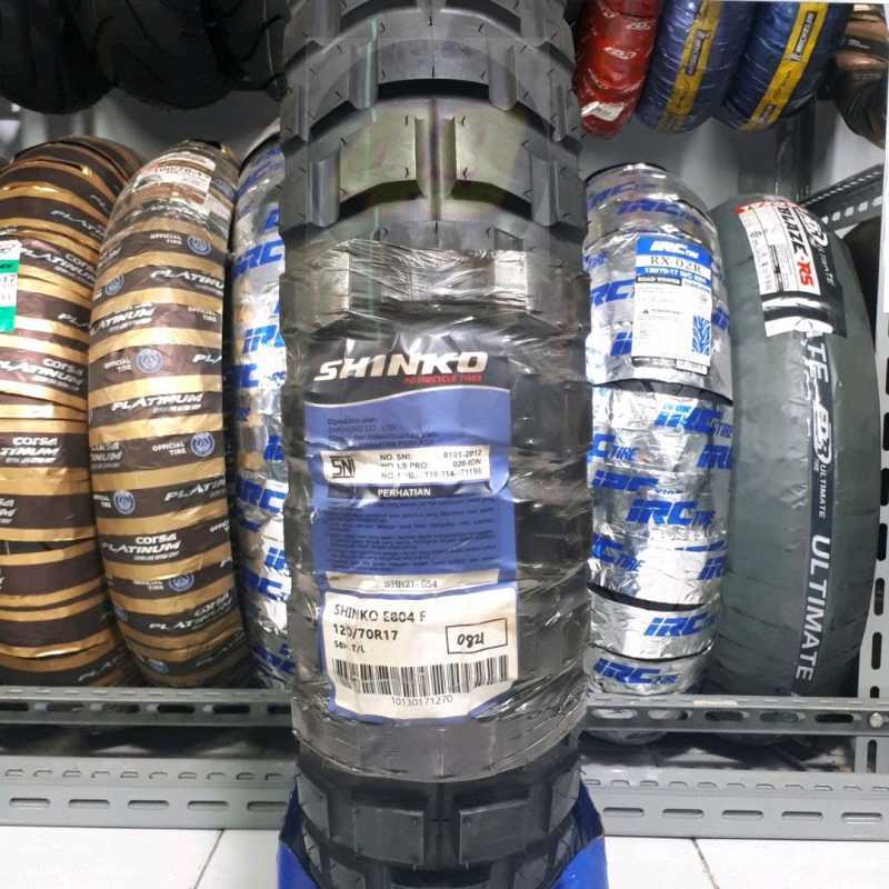 Jual Shinko Tire E804 Big Block 120.70.17 Ring 17 Front Adventure Trail ...