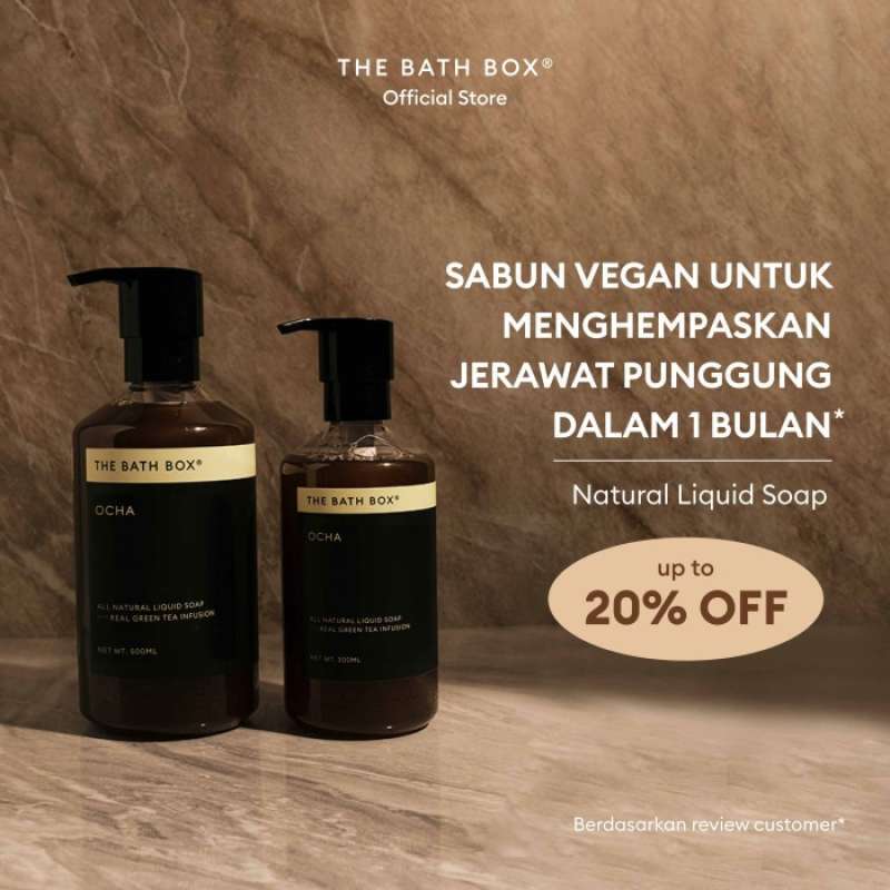 Promo THE BATH BOX - Ocha Liquid Soap Diskon 33% di Seller QiaNayu ...
