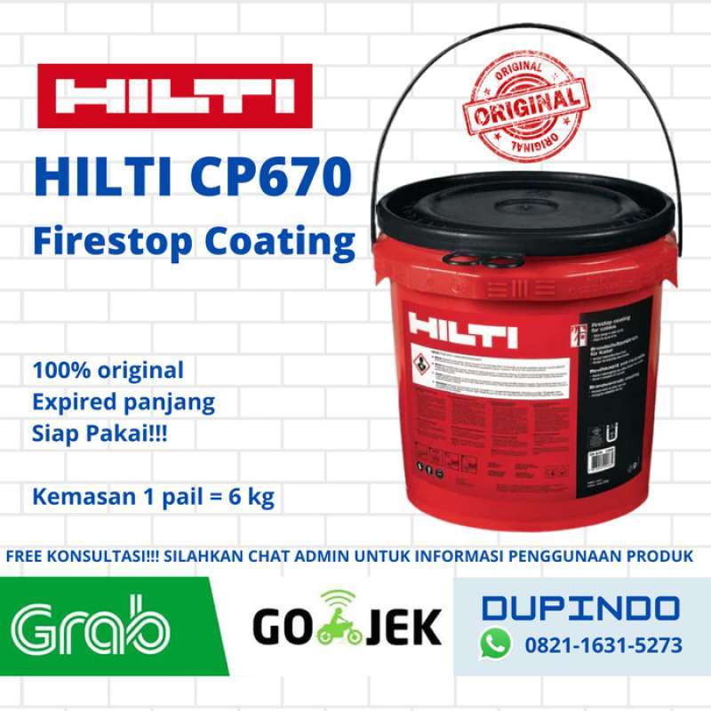Jual 670 Hilti Firestop Coating / Firestop Hilti Di Seller Ksm Store ...