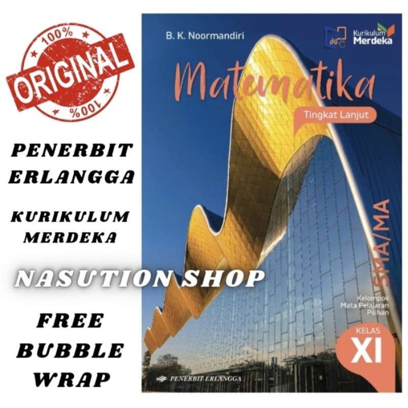 Jual Buku Matematika Lanjut Kelas 2 / 11 Xi Sma Erlangga Kurikulum Merdeka Di Seller Indah ...