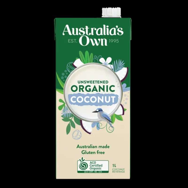 Jual Susu Kelapa Australia's Own Organic Coconut Milk Unsweetened 1l Di ...
