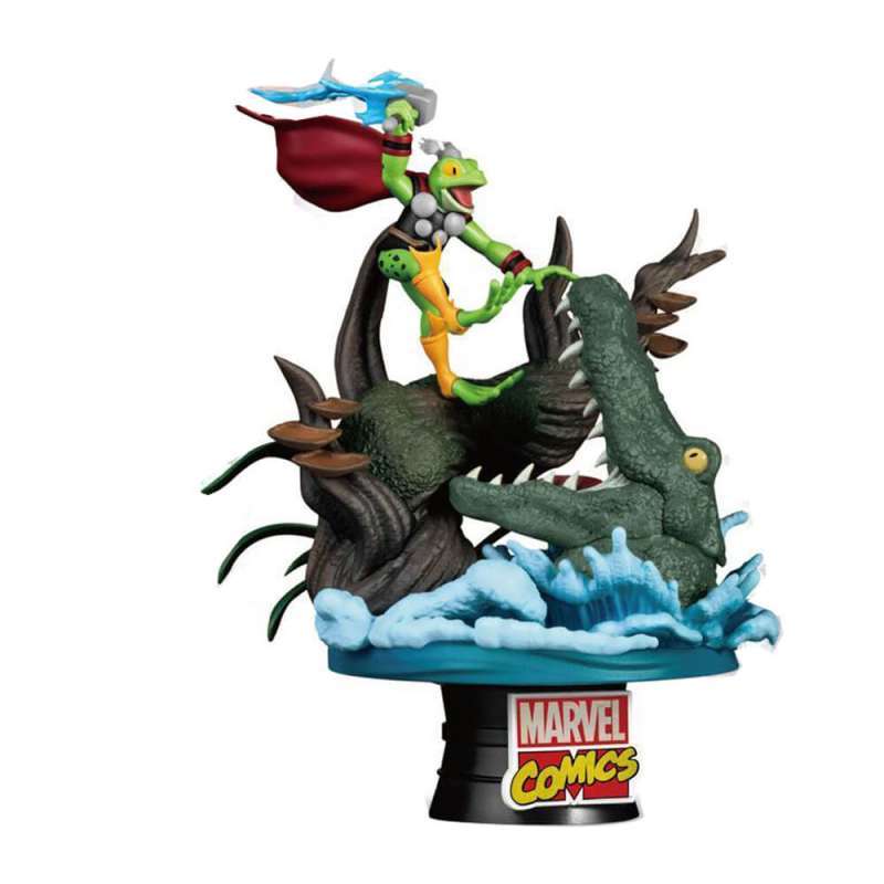 Jual Beast Kingdom D-Stage Marvel Comics Throg PVC Diorama di Seller ...