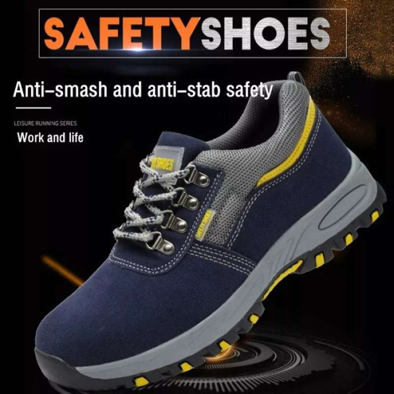 Promo LARNMERN Sepatu Safety Sepatu Kerja Diskon 23% di Seller PT ...