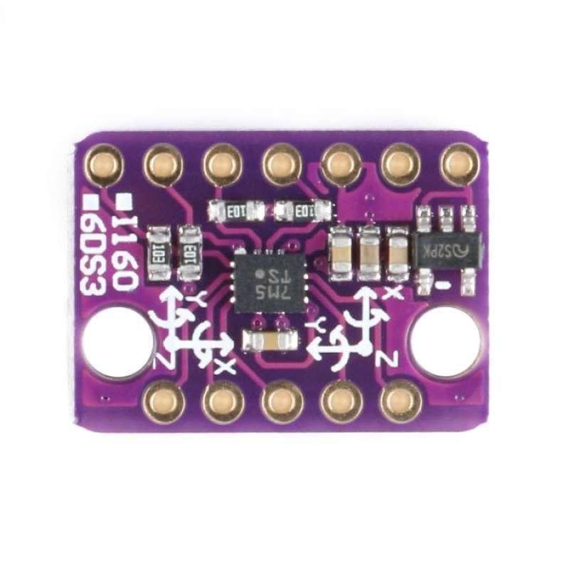 Promo Bmi160 gy-bmi160 6DOF Modul Sensor Gravitasi Gyro IIC I2C SPI ...