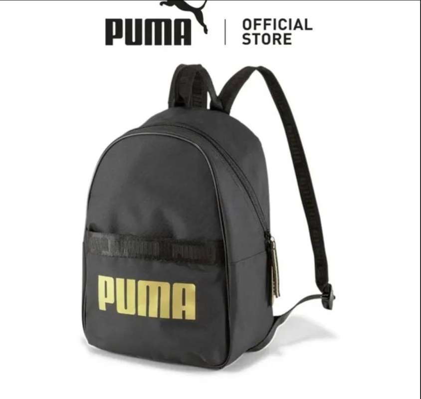 Jual [ori] Tas Ransel Puma Core Up Minime Backpack Black Gold Di Seller ...