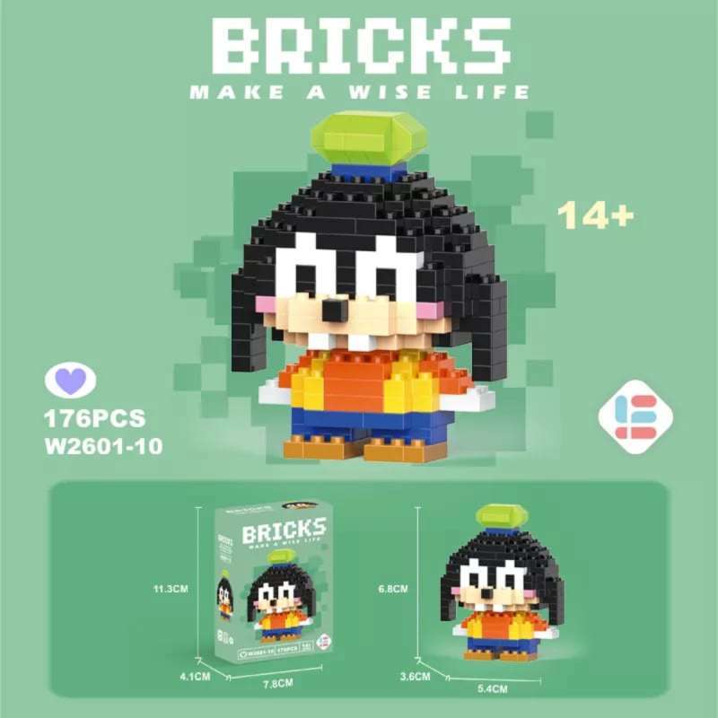 Promo Mainan Block Bricks Education Nano Block Mini Model Karakter ...