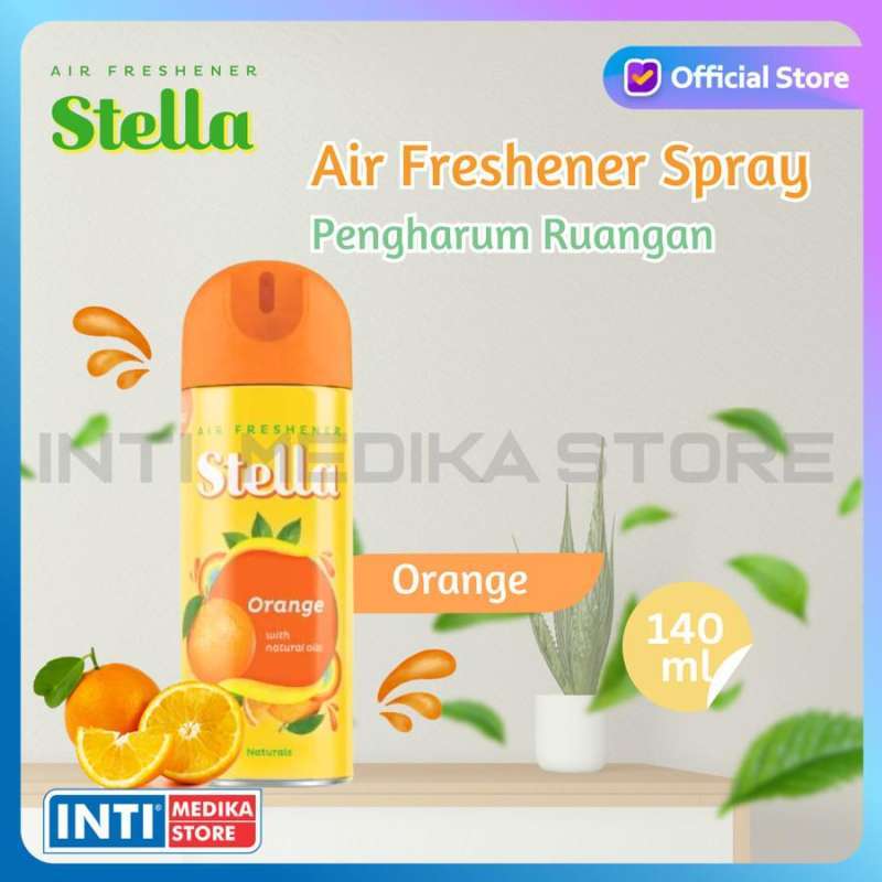 Jual STELLA - Air Freshener Spray 140ml | Aerosol Pengharum Pewangi ...