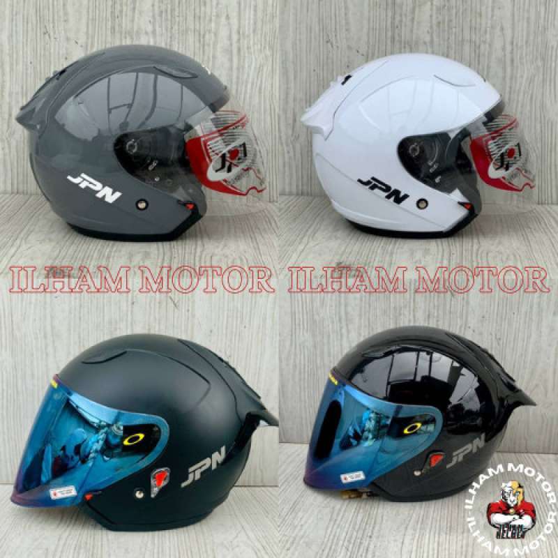 Promo Helm Motor Half Face Standar Jpn Sni Dewasa / Helm Sni Murah ...
