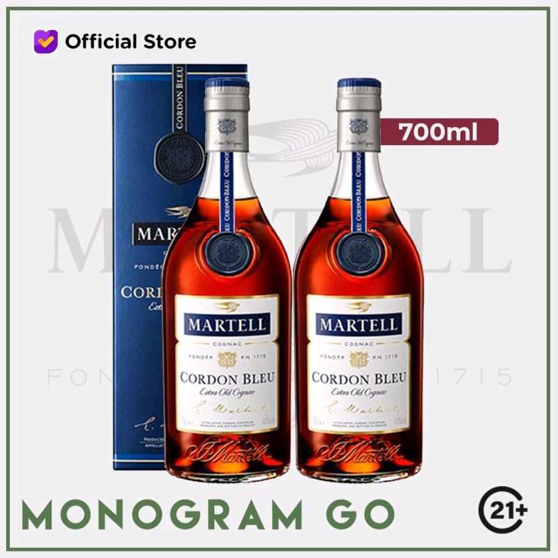 Jual Martell Cordon Bleu Extra Old Cognac 700ml (2 Bottles) di Seller MONOGRAM.GO Official Store ...