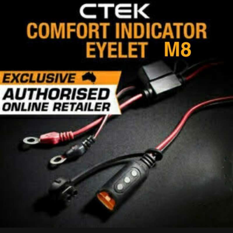 Promo CTEK Indicator Eyelet M8 untuk Aki Battery Charger - Multicolor ...