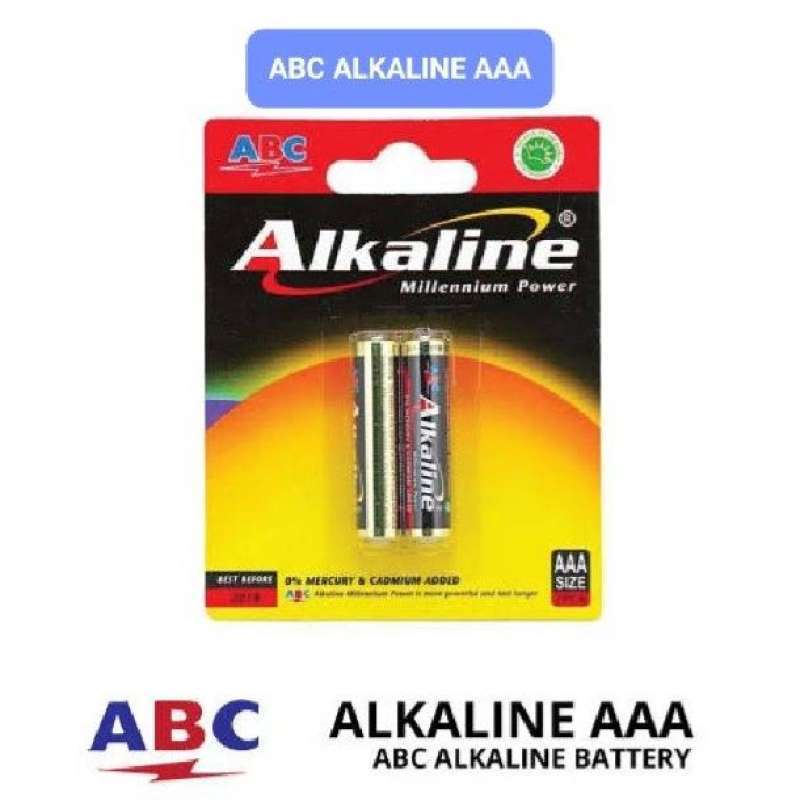 Jual Baterai Alkaline Abc A2 A3 Aa Aaa Original Asli Metal 2 Buah Pcs ...