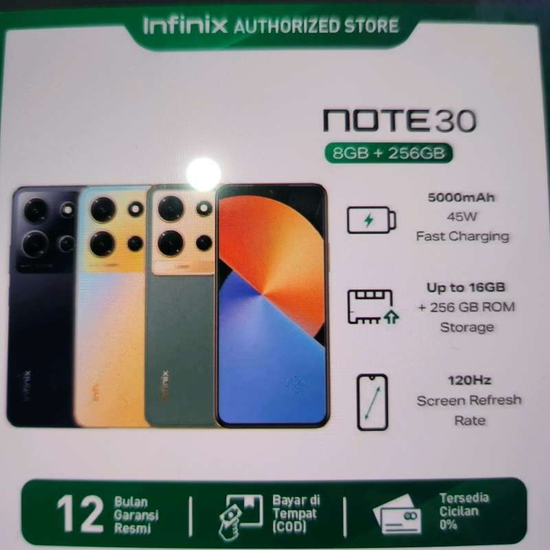 Jual infinix note 30 8GB+256GB di Seller SMARTPLUS_CELLULER - Jl ...