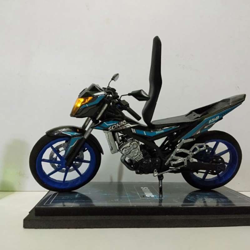 Promo Miniatur Motor Honda Sonic Modifikasi/Standar Diskon 23% di ...