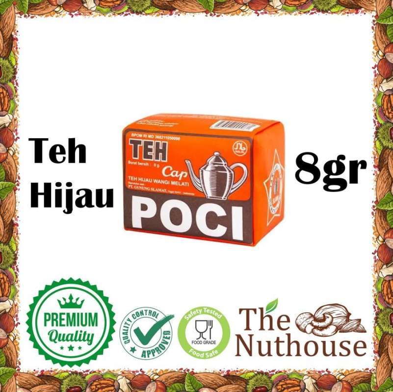 Jual 8gr Teh Cap Poci Jasmine-Scented Green Tea / Teh Hijau Wangi ...