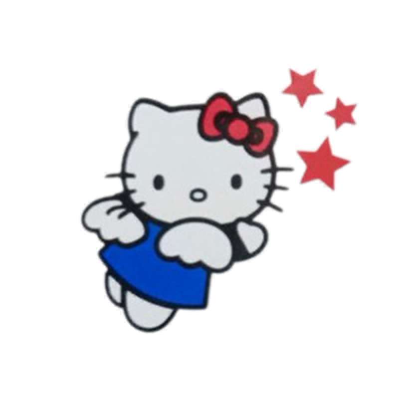 Jual Sticker Cutting Stiker Kata Stiker Viral Gambar Hello Kitty 2 ...