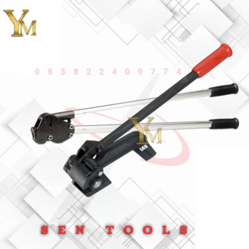 Promo strapping clam band besi 32 mm 1/4 - 1.1/2 alat packing clamp (YM ...