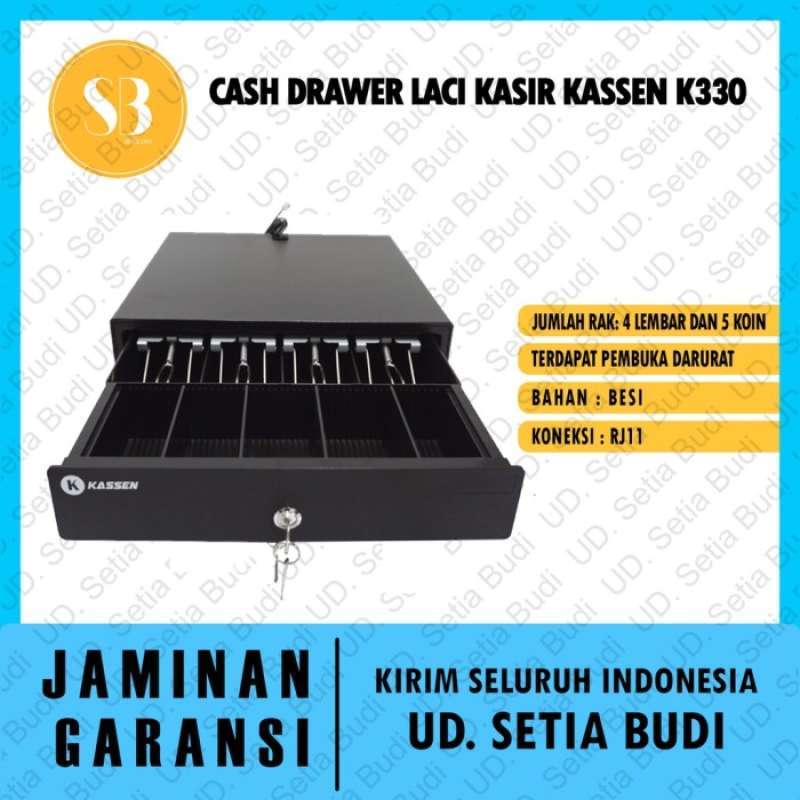 Promo Viral Cash Drawer Laci Kasir Kassen K 330 K330 Diskon 23% di ...