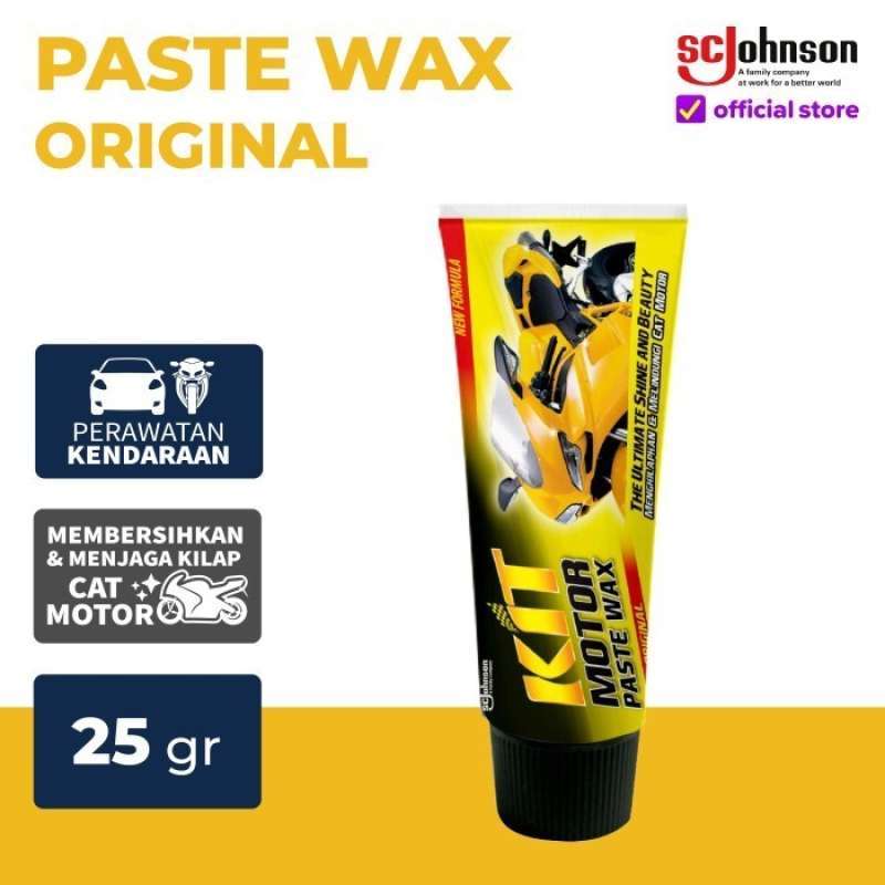 Jual KIT Motor Paste Wax Pengkilap Cat Motor Original 25g di Seller ...