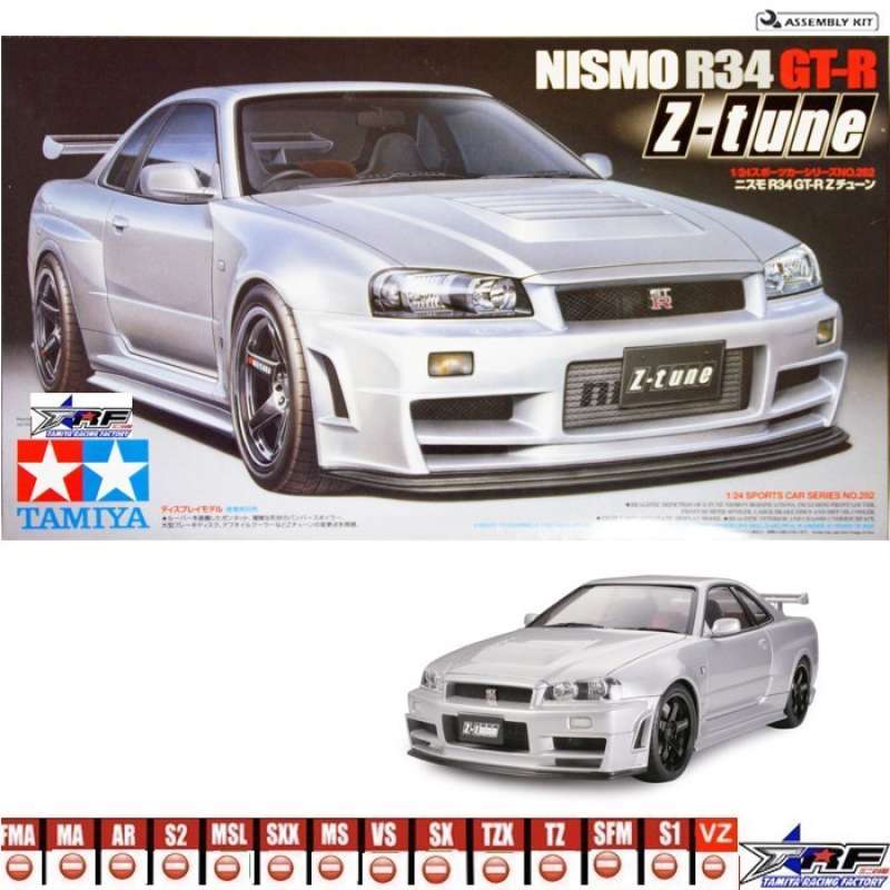 Promo Tamiya 24282 Nismo R34 Gt-R Z-Tune Diskon 23% di Seller Alam Asri ...