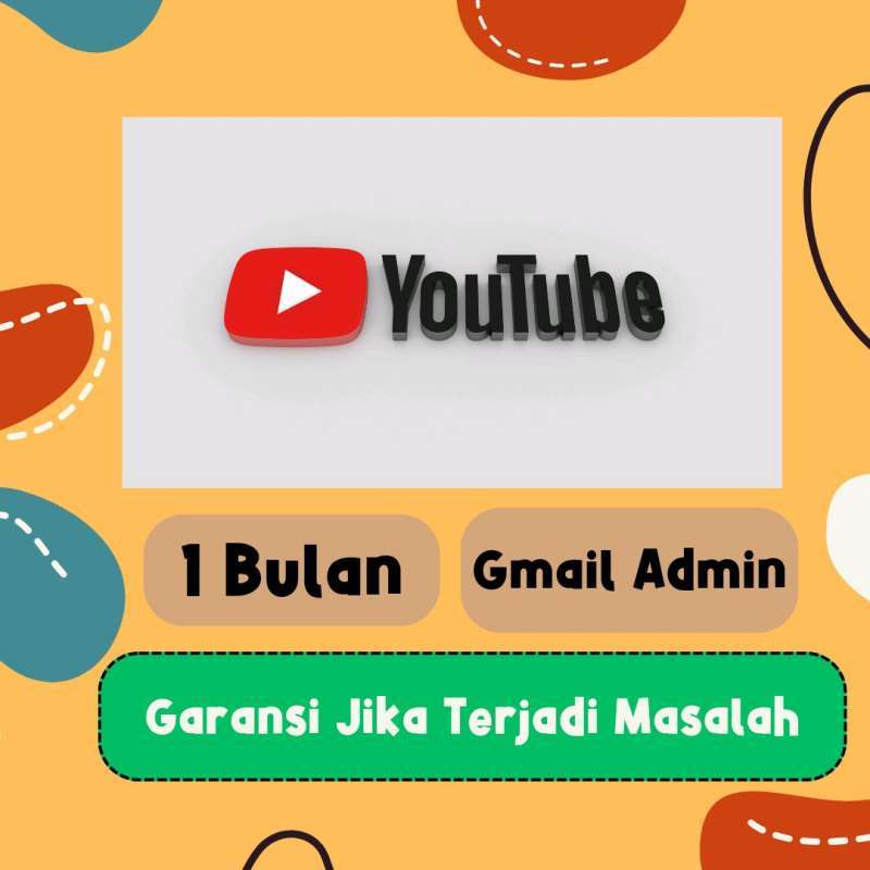Promo YouTube Premium 1 Bulan (Gmail Admin) Diskon 33% di Seller DALUPAGUR SHOP - Harapan Mulya ...