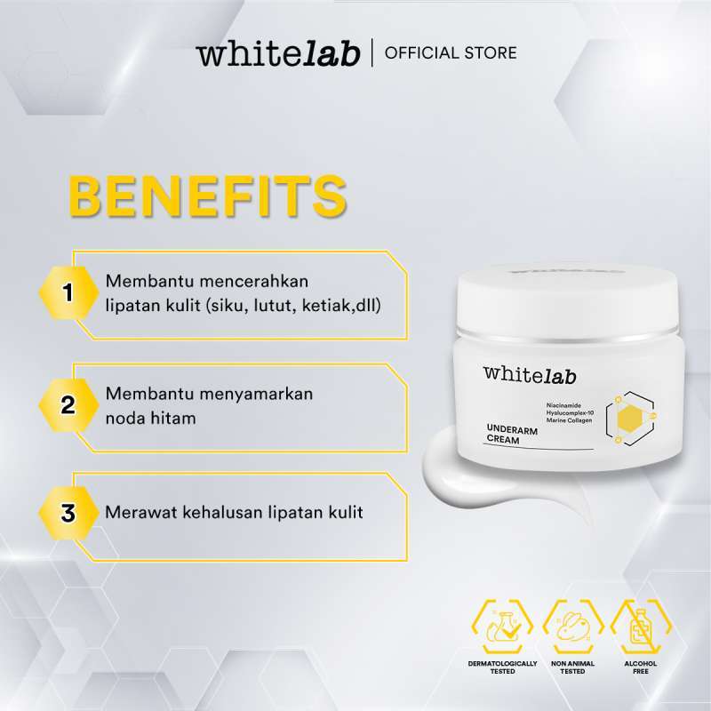 Promo Whitelab Underarm Cream 20gr Diskon 5% Di Seller Blibli.com ...