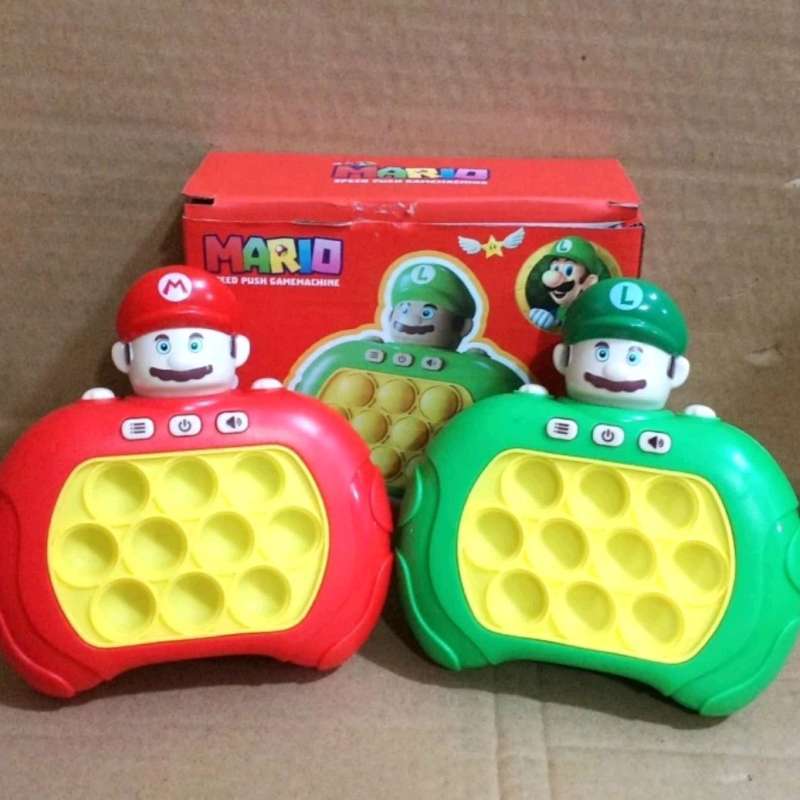 Jual Mainan Pop It Electric Mario Bros and Luigi di Seller brownbe ...
