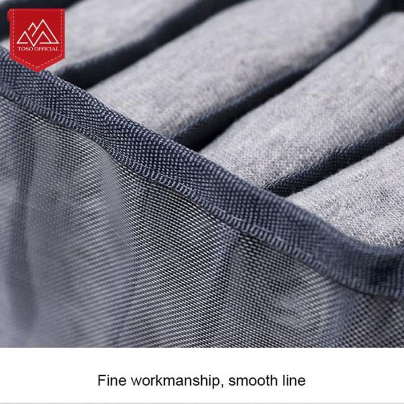 Jual Kotak Sekat Pembatas Pakaian Closet Organize Storage Bra Box Underwear - Grey-6grid Bra Di ...