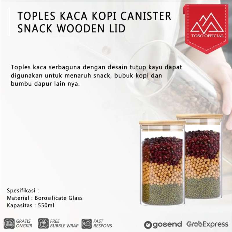 Jual Canister Storage Jar 💯 Harga Murah & Kualitas Terbaik Januari 2026
