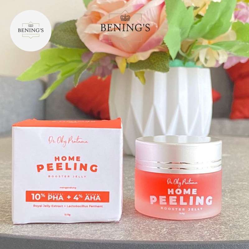 Promo Home Peeling Booster Red Jelly Benings Skincare By Dr. Oky ...