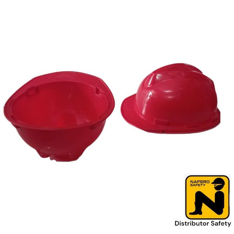 Jual Helm Safety Proyek Merek Harmit - Red Di Seller Nafero Safety ...
